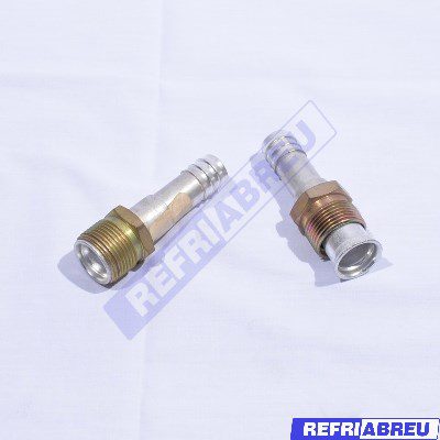 FITTING ALUMINO RECTO 5/8 MACHO INSERT (GLOBA AIR FT-4004) | Refriabreu