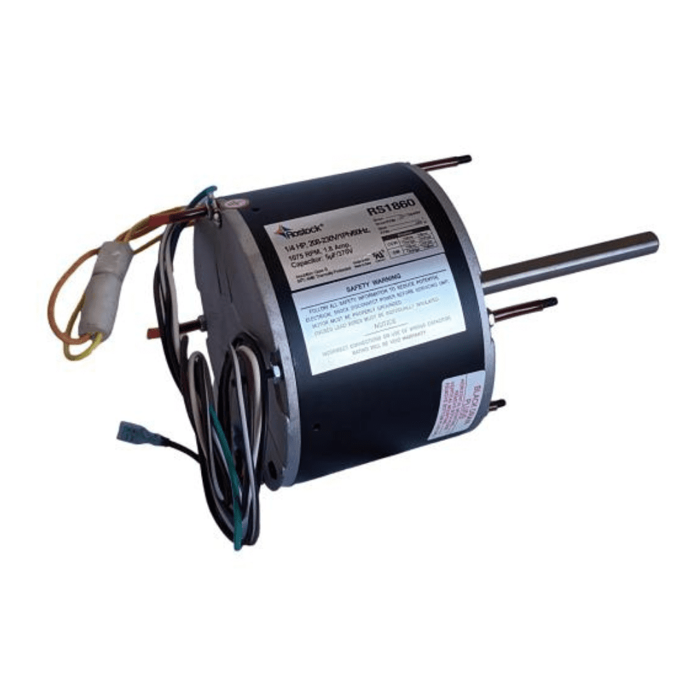 MOTOR ABANICO CONDENSADOR 1 EJE 1/4 HP 220 VOLTIOS | Refriabreu