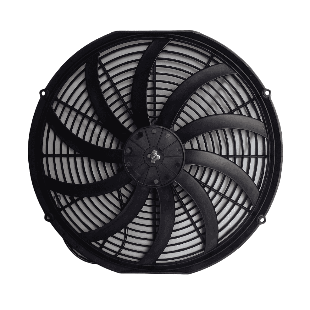 ABANICO UNIVERSAL CONDENSADOR AUTO 16 PULGADAS 12 VOLTIOS 130 WATTS ...