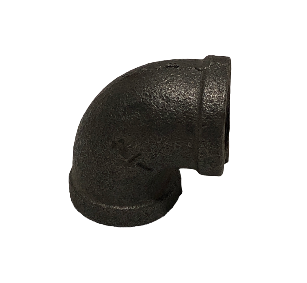 CODO HIERRO NEGRO HEMBRA NPT 1/4 | Refriabreu