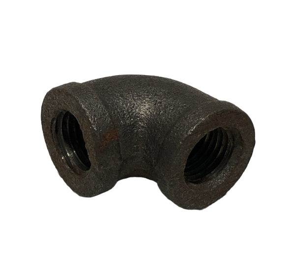 CODO HIERRO NEGRO HEMBRA NPT 1/4 | Refriabreu