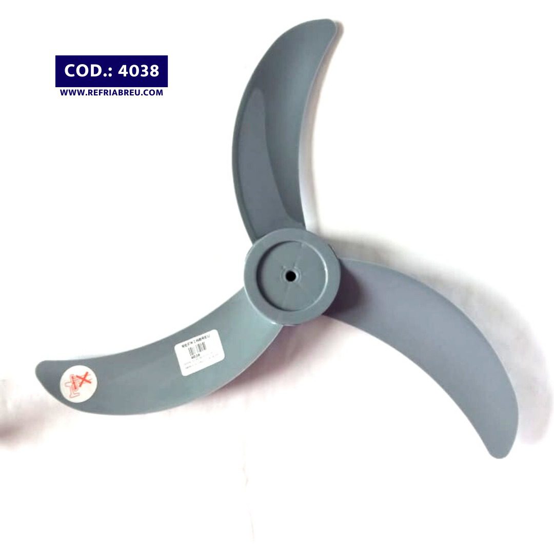 ASPA PLASTICO ABANICO UNIVERSAL 3 ALAS-PEQUEÑA 18 PULGADAS EJE REDONDO ...