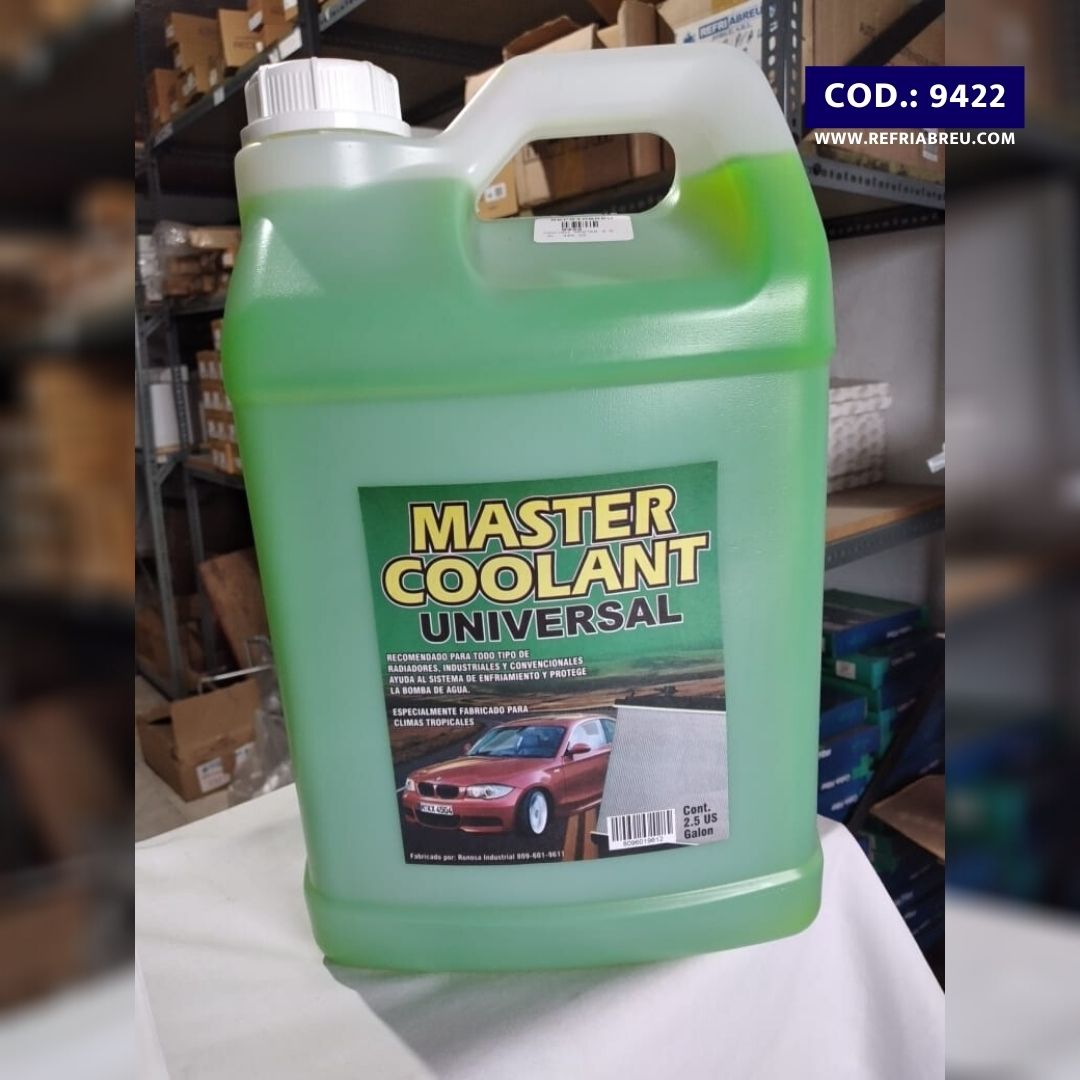 COOLANT MASTER 2.5 GALON 320 ONZA | Refriabreu