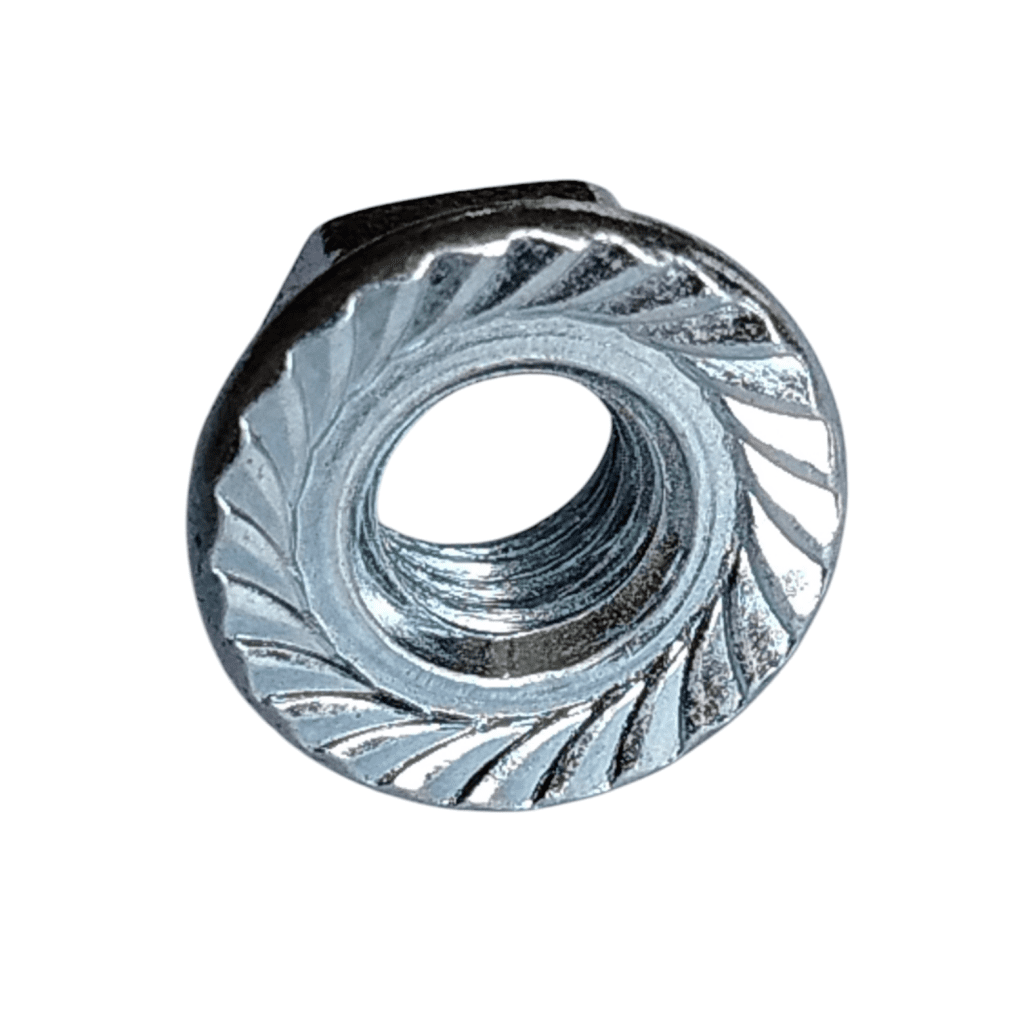 TUERCA HEXAGONAL FLANGE GALVANIZADO 06 MILIMETROS | Refriabreu