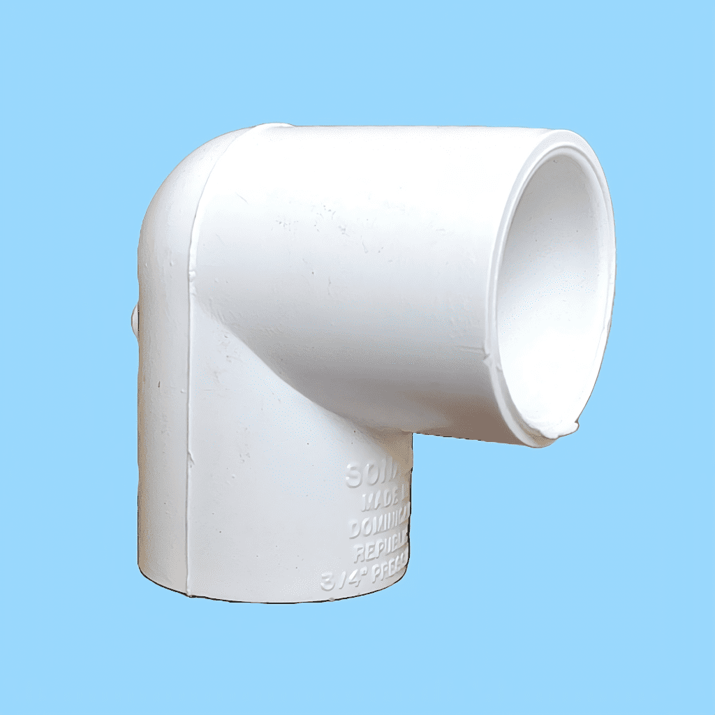 CODO PVC 90 GRADOS 3/4 PULGADA SCH-40 PRESION | Refriabreu
