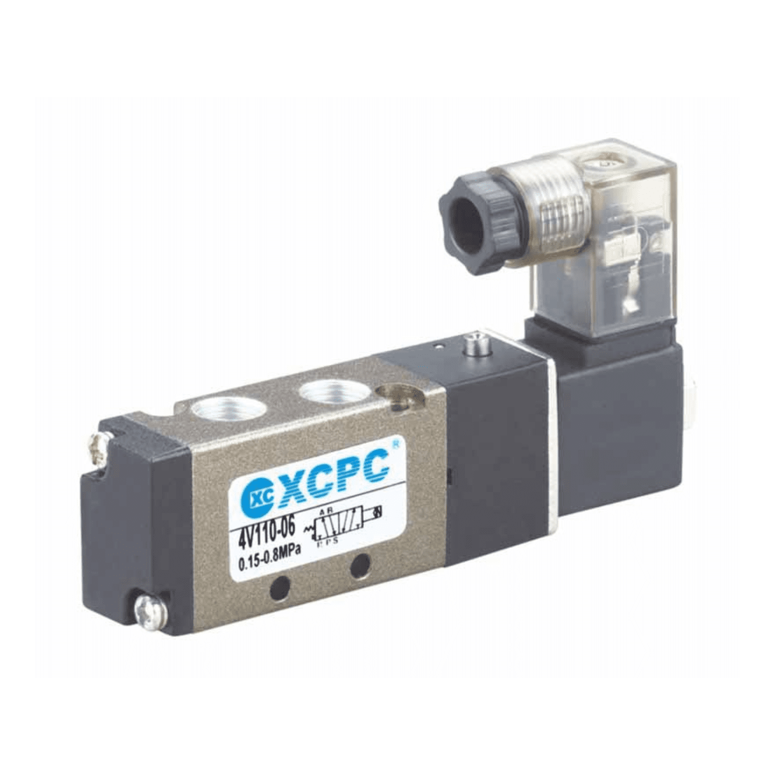 ELECTROVALVULA NEUMATICA 5/2 1/4 H/NPT AC 110V. | Refriabreu